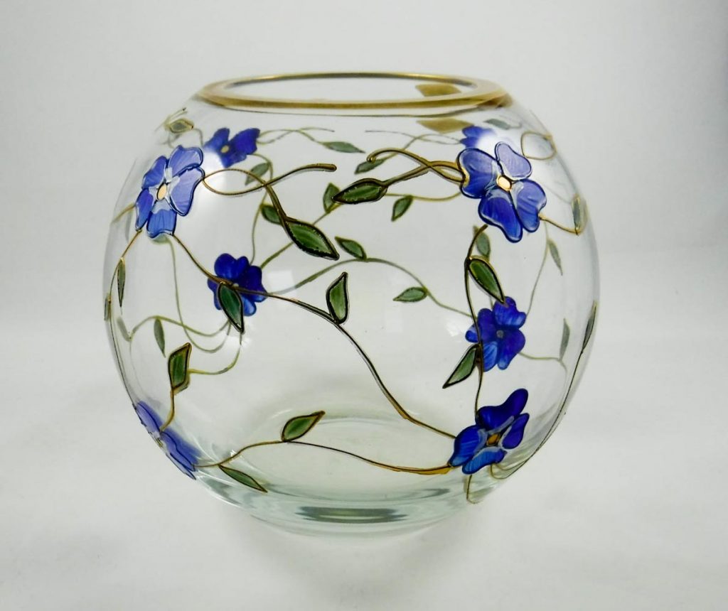 Glass Vase Small Round – Phinessence Art
